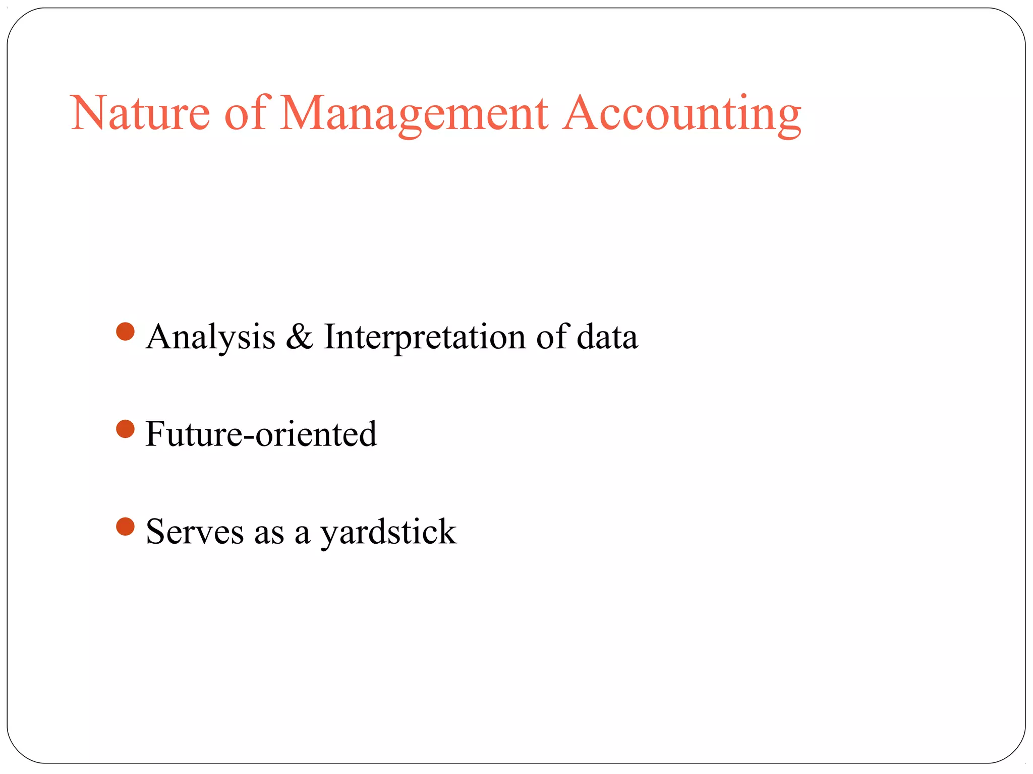 Introduction to management accounting | PPT