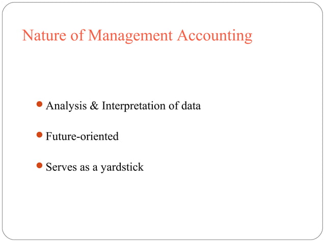 Introduction to management accounting | PPT