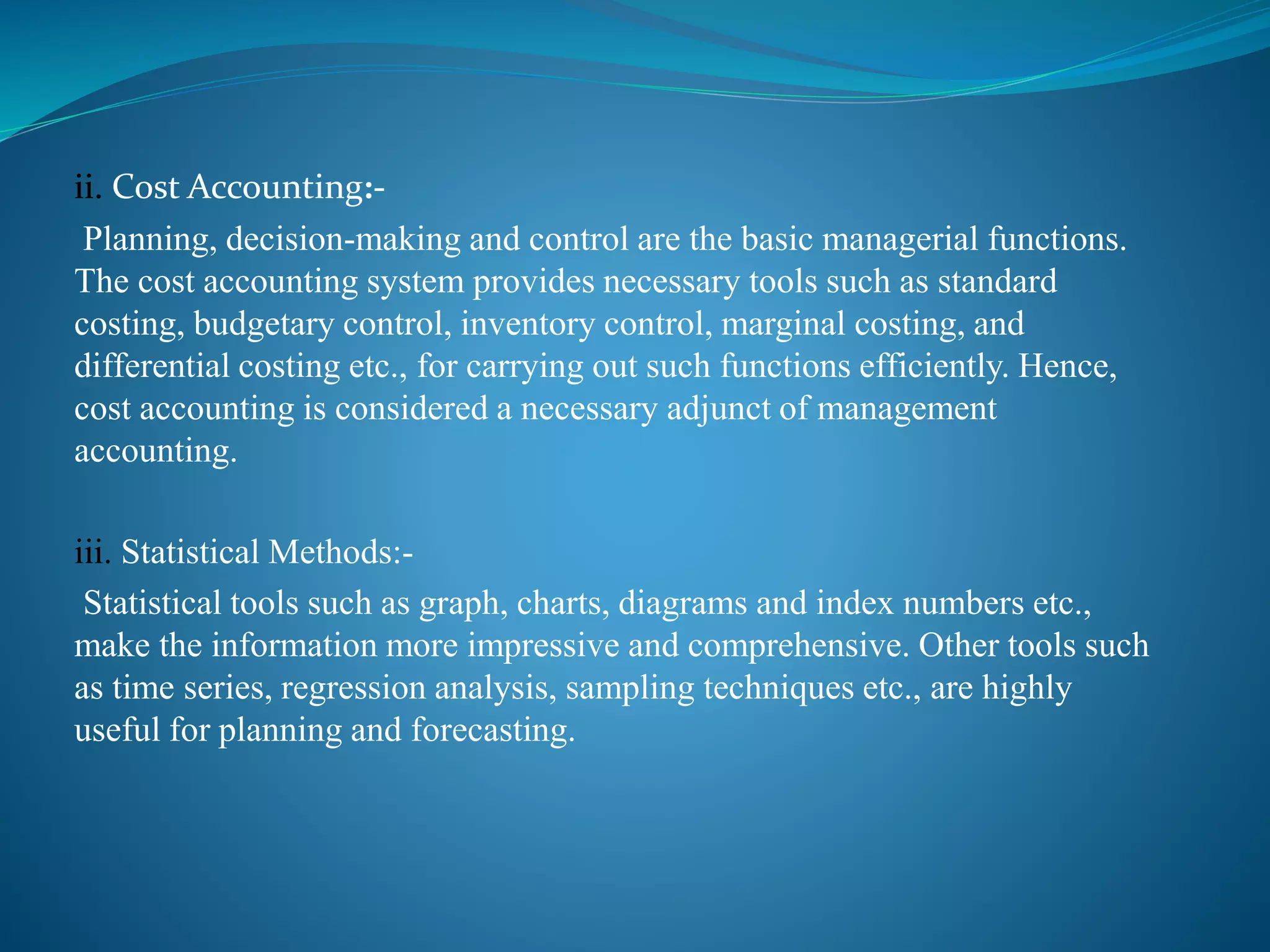 Introduction to management accounting | PPTX