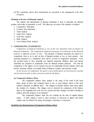 Introduction to management accounting and Financial Statement Analysis ...
