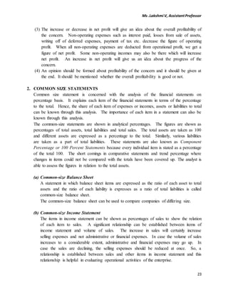 Introduction to management accounting and Financial Statement Analysis ...
