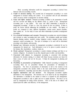 Introduction to management accounting and Financial Statement Analysis ...
