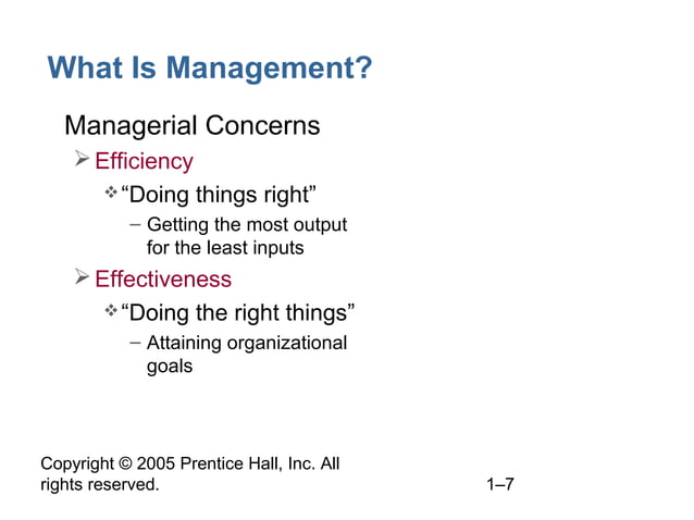 Introduction to management and organization | PPT