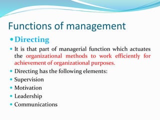 Introduction to management and organization | PPTX