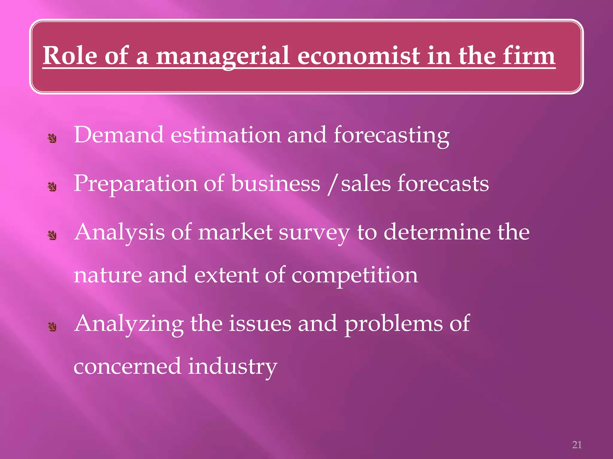 Introduction to managerial economics | PPT