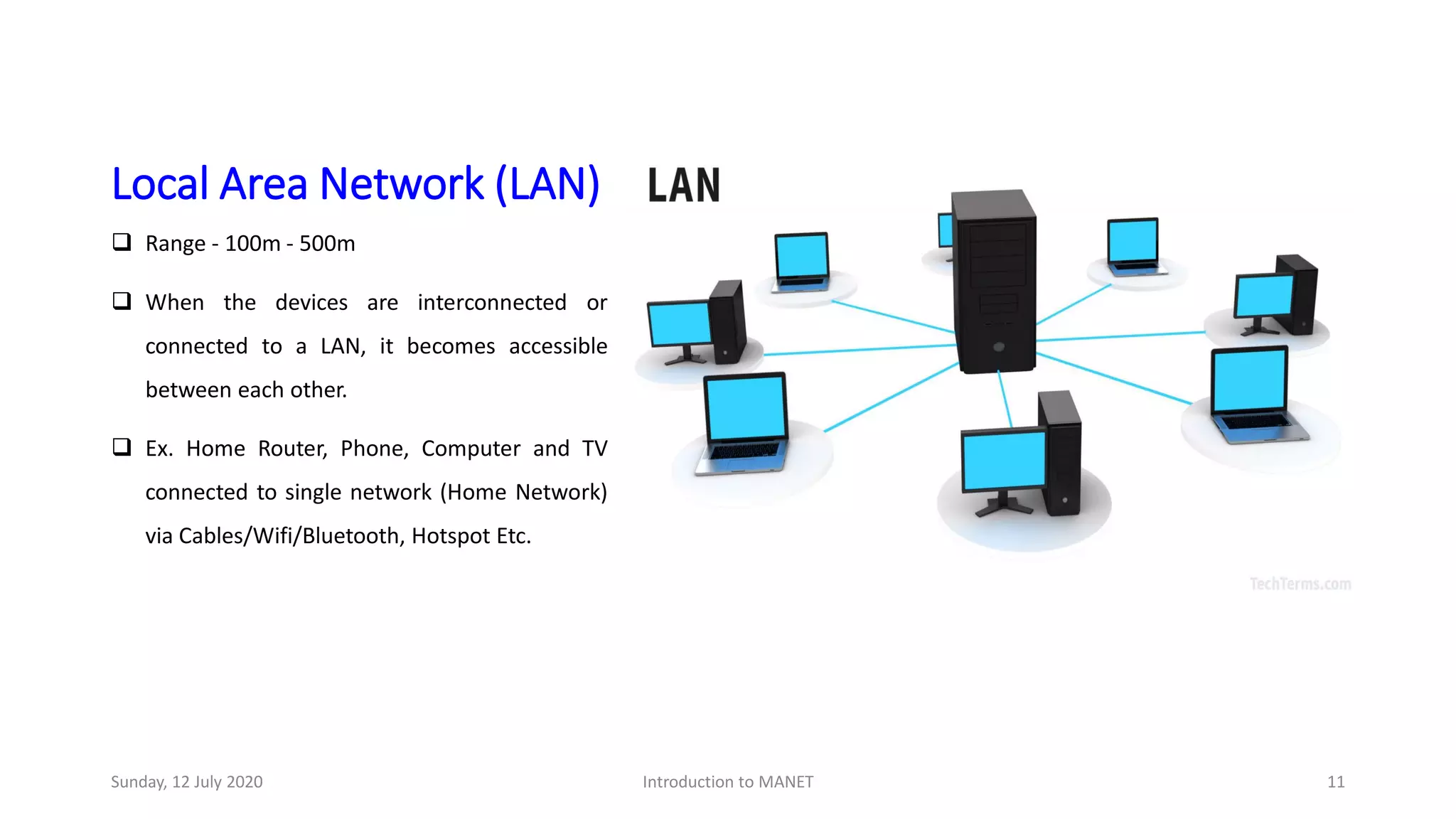 Introduction to MANET By Mr.Darwin Nesakumar A,M.E.,(P.hD) AP/ECE, R.M.K.Engineering College ...