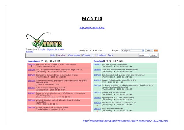 Introduction to mantis | PDF