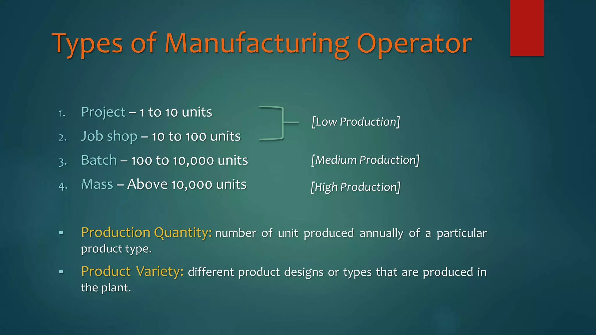 Introduction to manufacturing process | PPTX