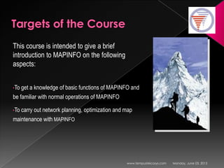 Introduction to mapinfo | PPTX