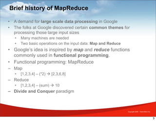 Introduction to map reduce | PDF