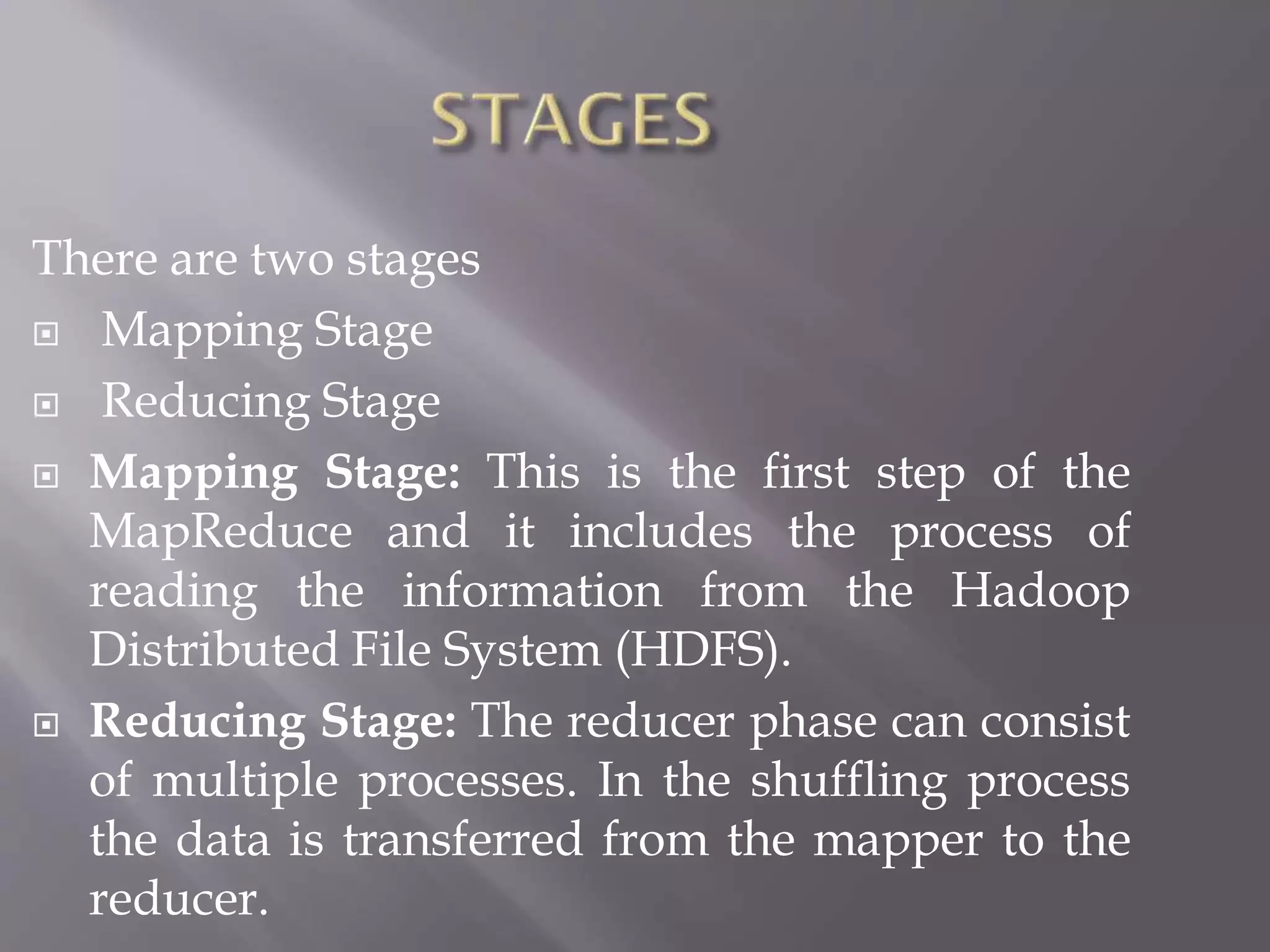 Introduction to map reduce s. jency jayastina II MSC COMPUTER SCIENCE ...