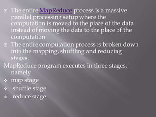 Introduction to map reduce s. jency jayastina II MSC COMPUTER SCIENCE BON SECOURS COLLEGE FOR ...