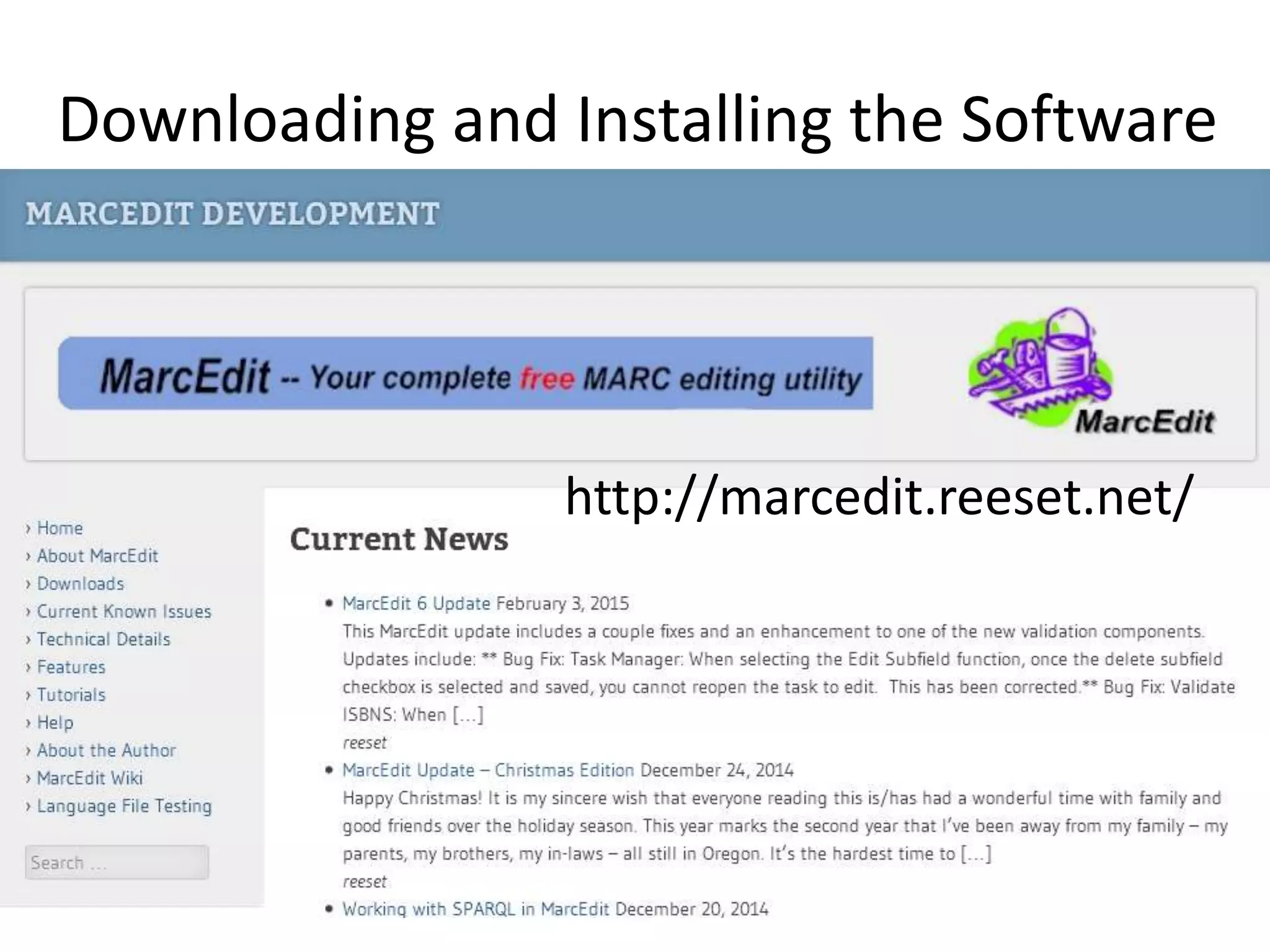 Introduction to MarcEdit | PPT