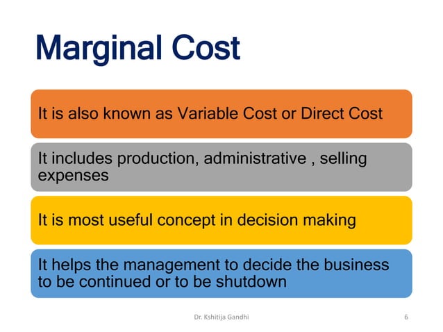 Introduction to marginal cost & fixed cost | PPTX | Interest Rates ...