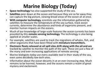 Introduction to marine biology (Dr Zubia Masood SBKWU) | PPTX