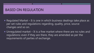 Introduction to Market and Marketing - Session 1 | PPTX