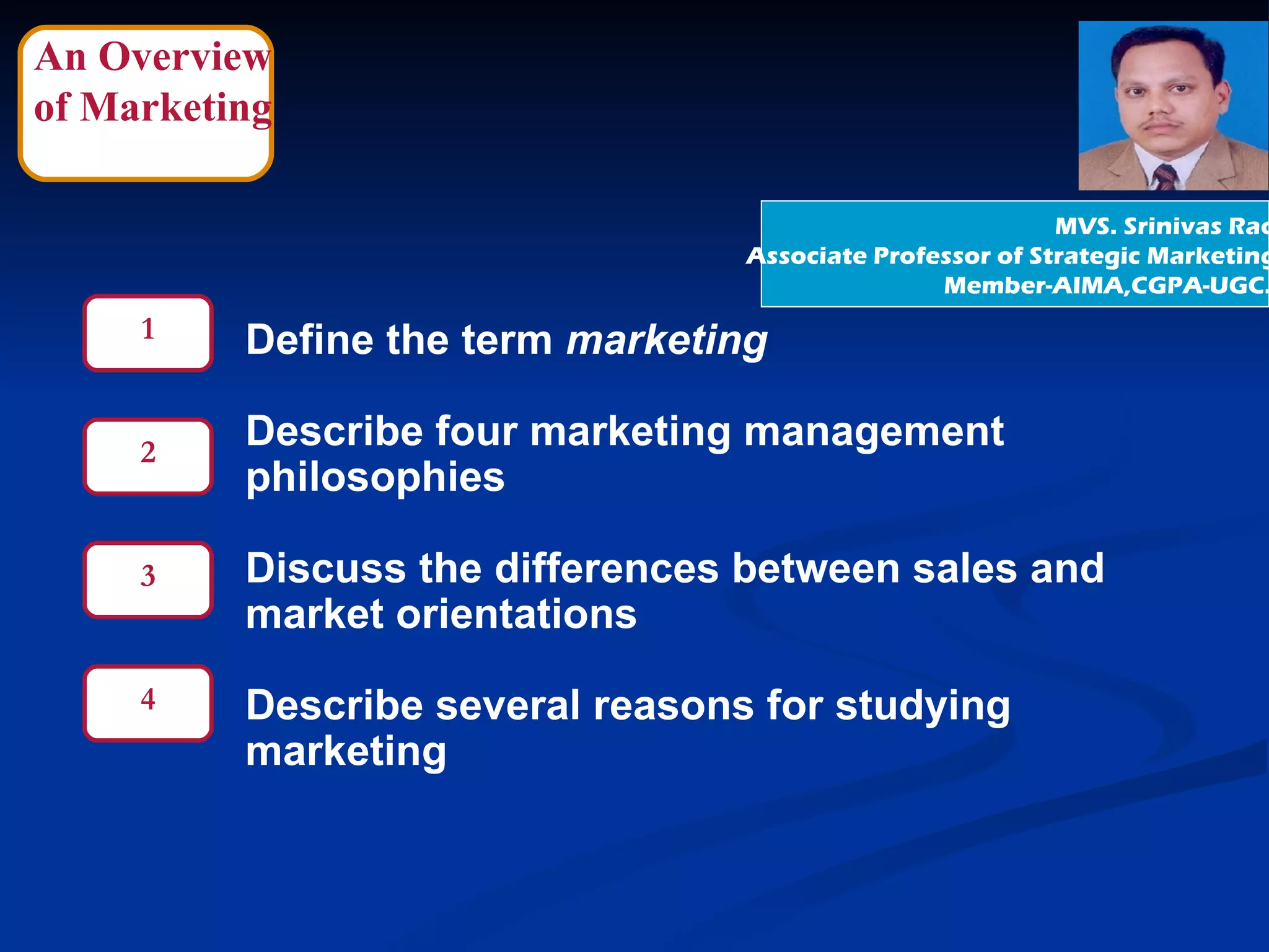 Introduction to marketing | PPT