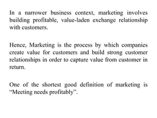 Introduction to marketing | PPTX