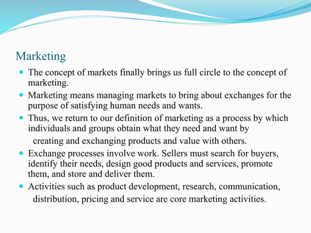 Introduction to marketing | PPT