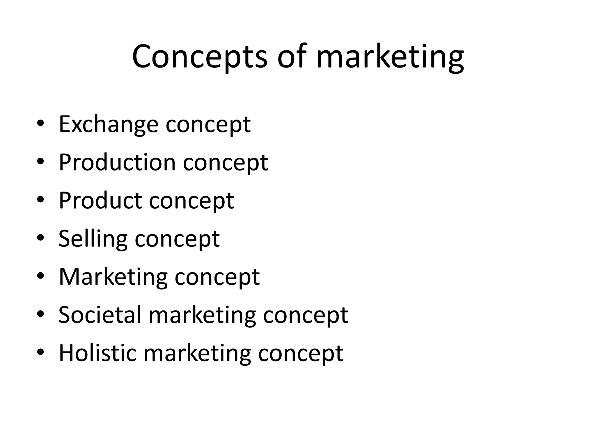 Introduction to marketing and marketing concepts | PPTX