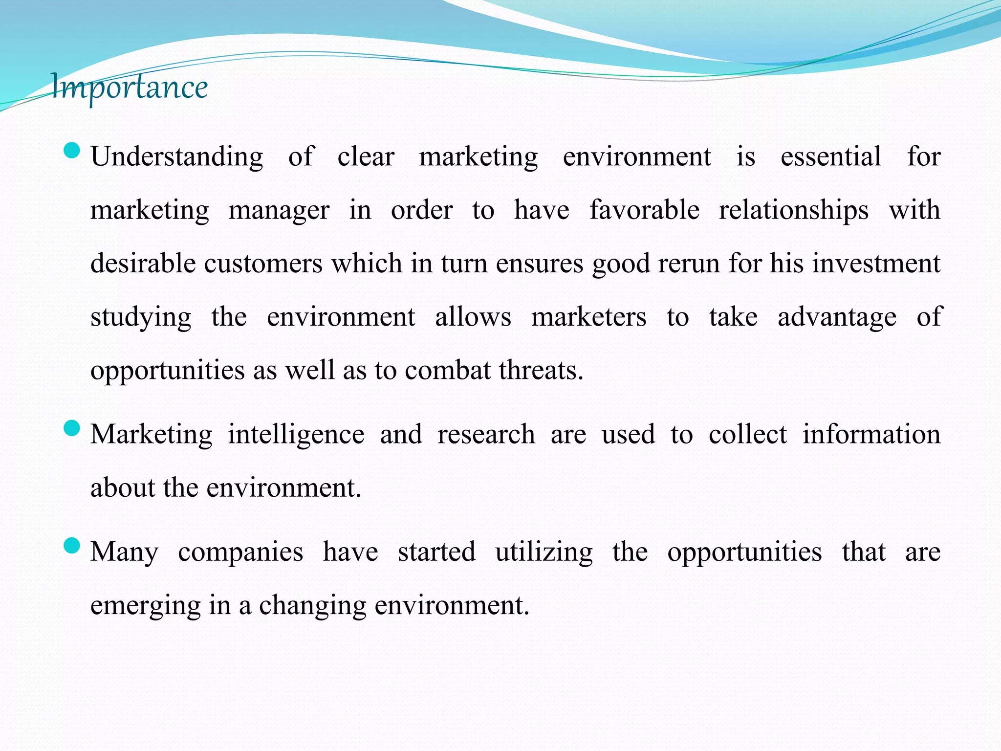 Introduction to marketing management | PPTX