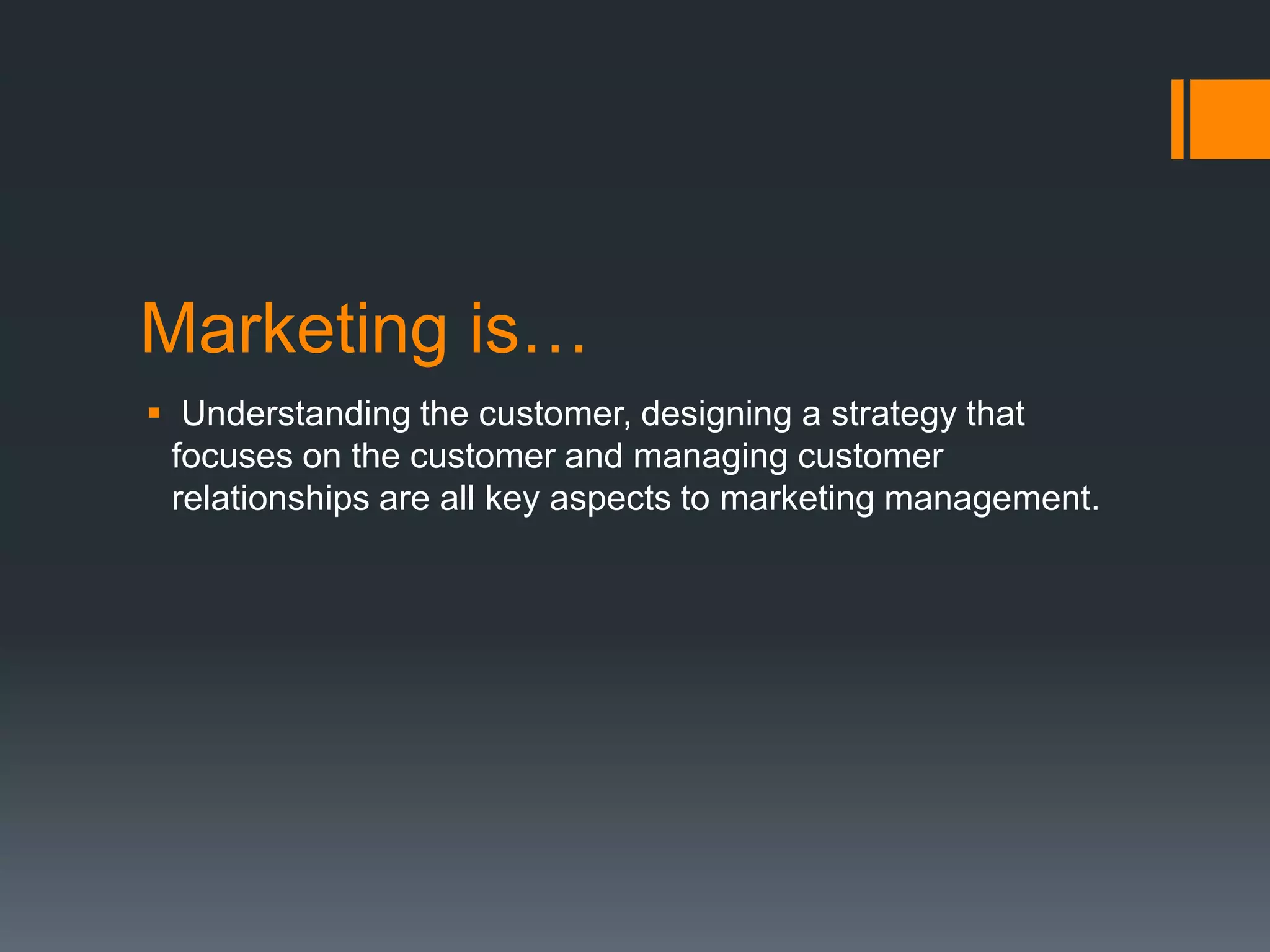 Introduction to marketing principles week 1 | PPTX