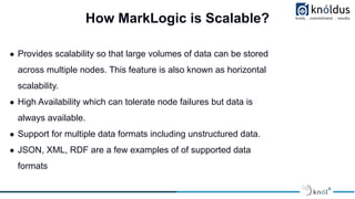 _Introduction to MarkLogic | PDF | Databases | Computer Software and Applications