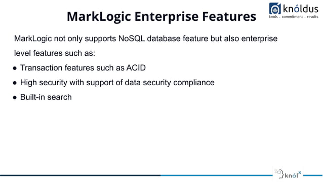 _Introduction to MarkLogic | PDF | Databases | Computer Software and ...