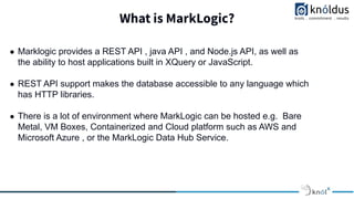 _Introduction to MarkLogic | PDF | Databases | Computer Software and Applications