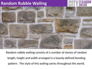 Introduction to masonry walling | PPT