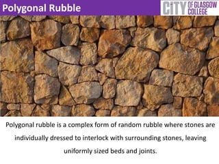 Introduction to masonry walling | PPTX | Civil Engineering Industry ...