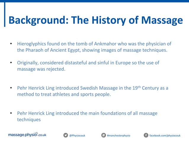 Introduction to Massage Therapy Presentation | PPTX | Physical Therapy ...