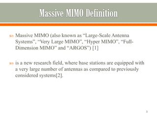 Introduction to Massive Mimo | PDF