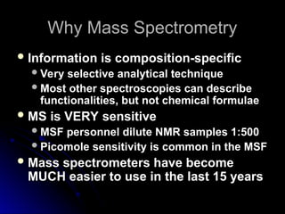 Introduction to Mass Spectrometry sept2010.ppt