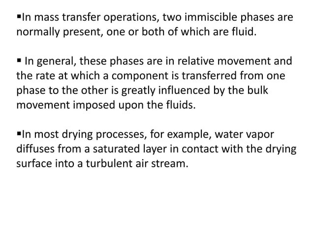 Introduction to mass transfer-1.pptx | Chemistry | Science