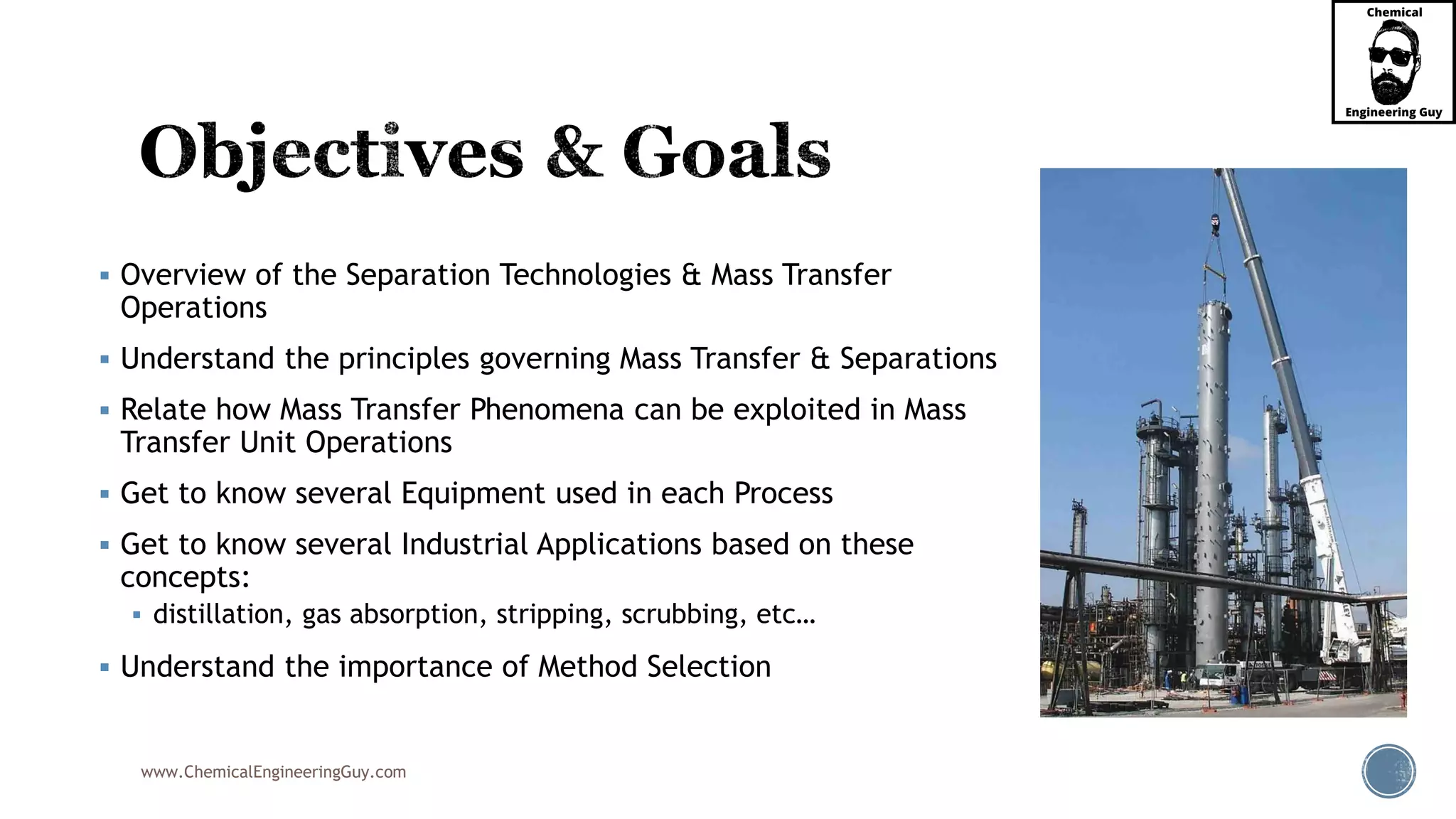 Introduction to Mass Transfer Operations (1 of 5) | PDF