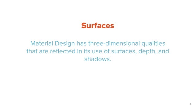 Introduction to material design | PPT