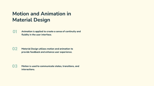 Short Introduction to Material Design - A template | PPT
