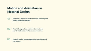 Short Introduction to Material Design - A template | PPTX