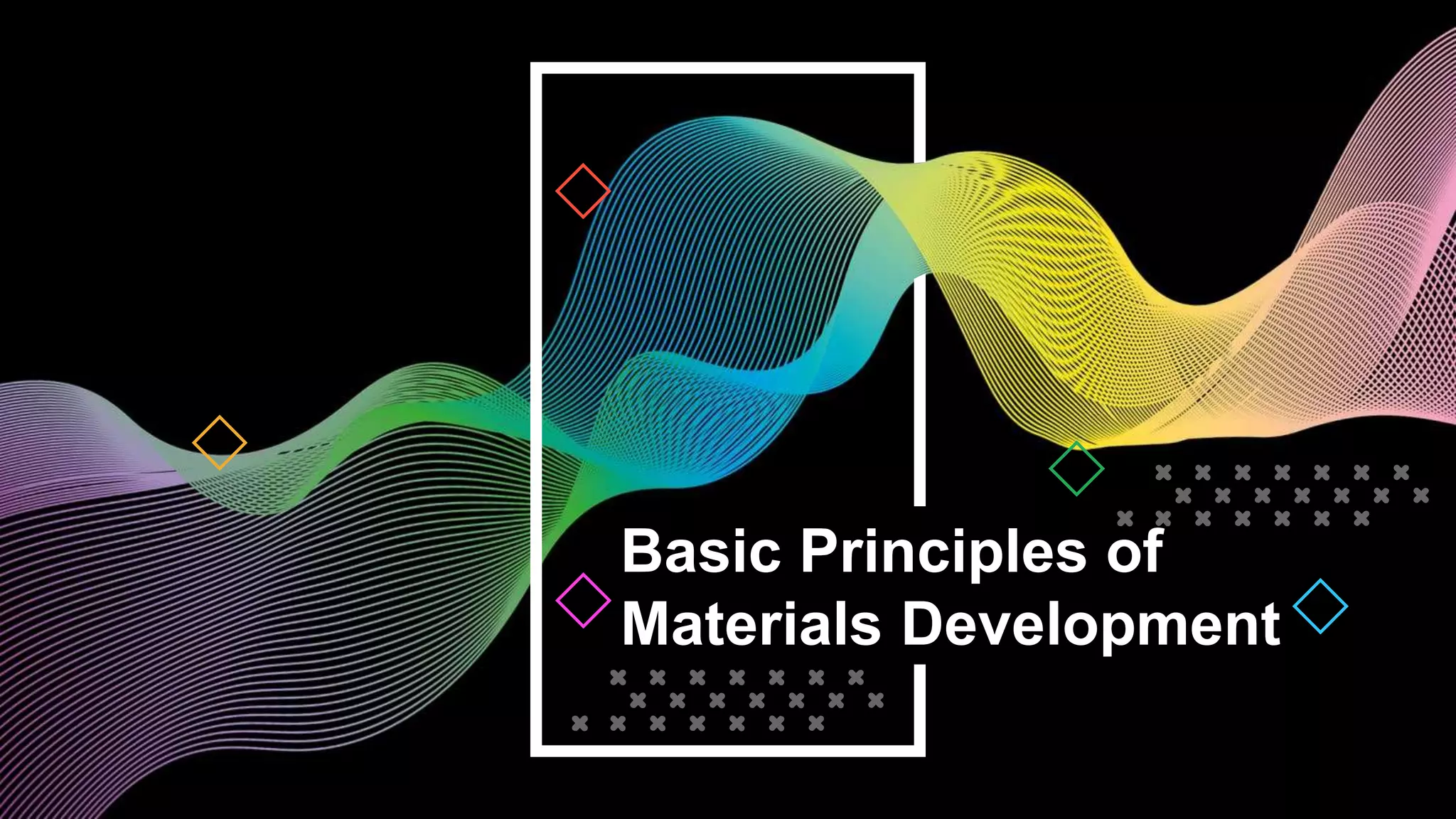Introduction to materials development | PPTX