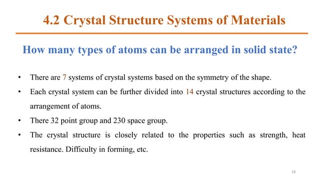 Chapter 4 Crystal Structures | PDF