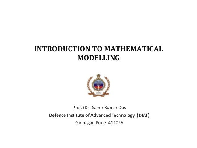 Introduction to mathematical modelling
