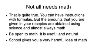Introduction to mathematics | PPT