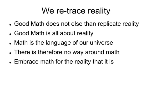 Introduction to mathematics | PPT