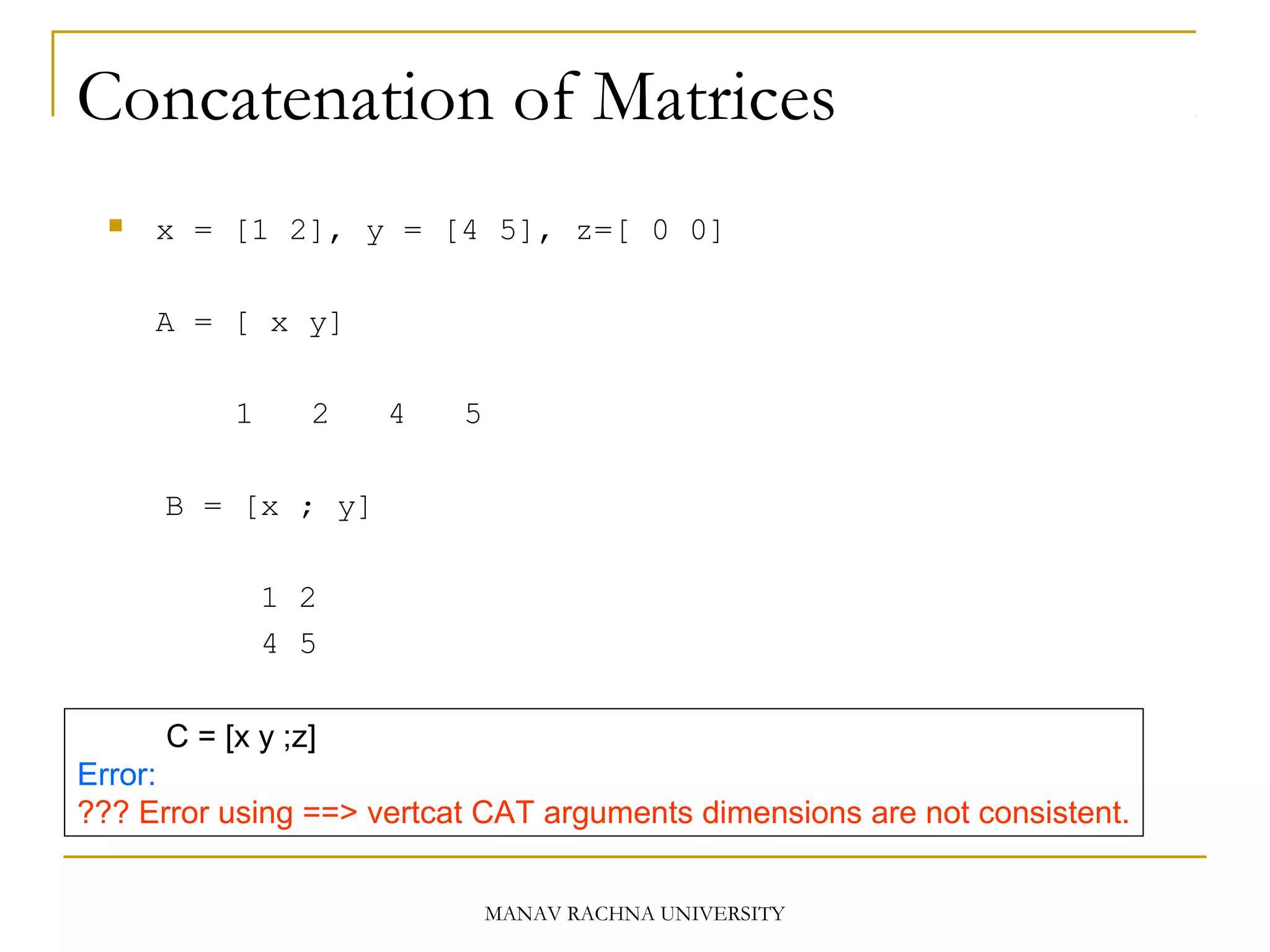 Introduction to Matlab | PPT