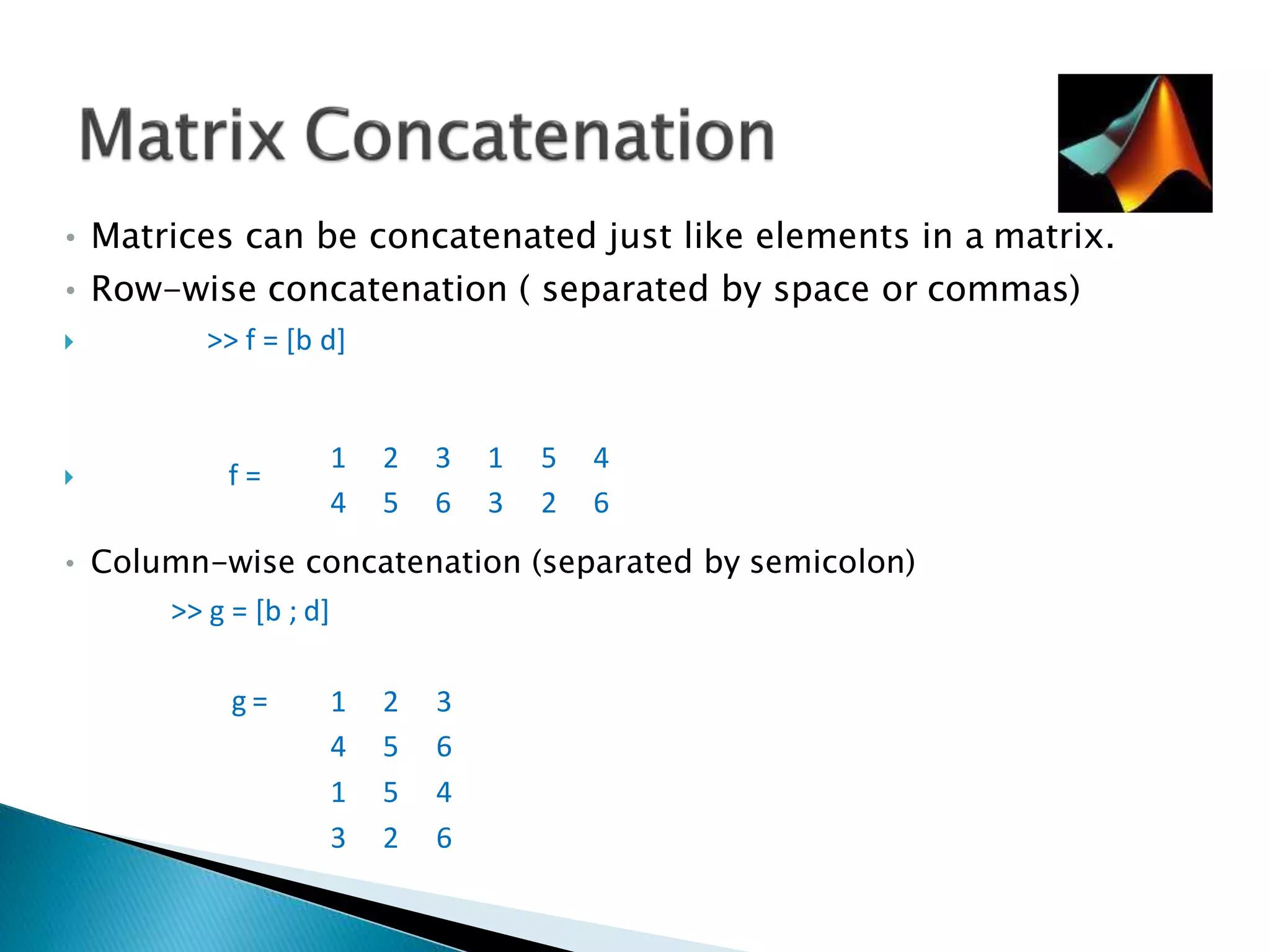 Introduction to matlab | PPT