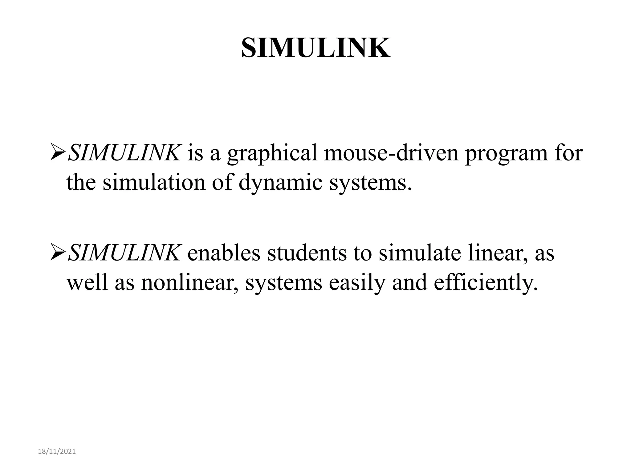 Introduction to MATLAB | PPTX