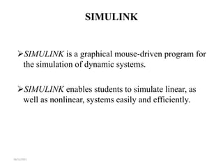 Introduction to MATLAB | PPT