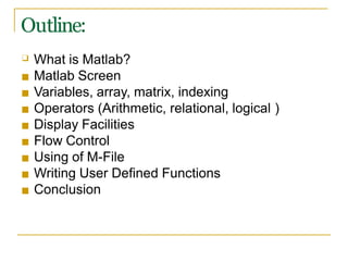 introduction to matlab.pptx
