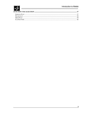 Introduction to matlab sikander m. mirza | PDF